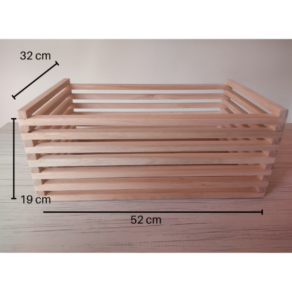Canasto en Madera – Mardelmuebles